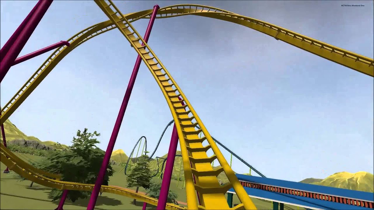 RCTW Beta Floorless Coaster - The Monarch - YouTube