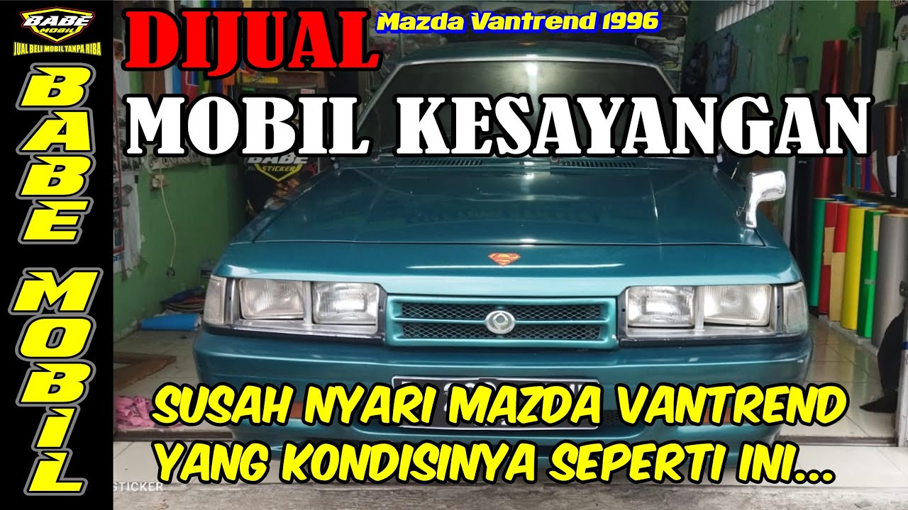 Dijual Mobil mazda VANTREND 1996 POWER STERING, pajak Hidup 32nego ...