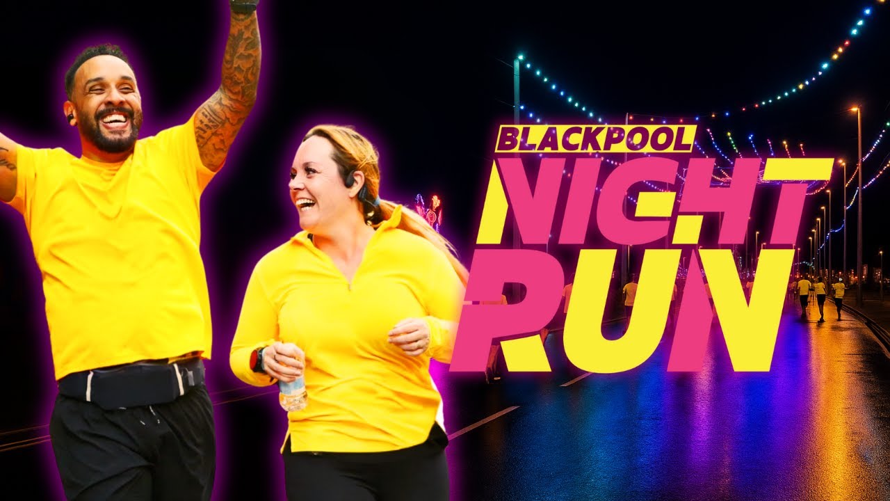 Blackpool Night Run 2025 | Running Under the Blackpool Illuminations ...
