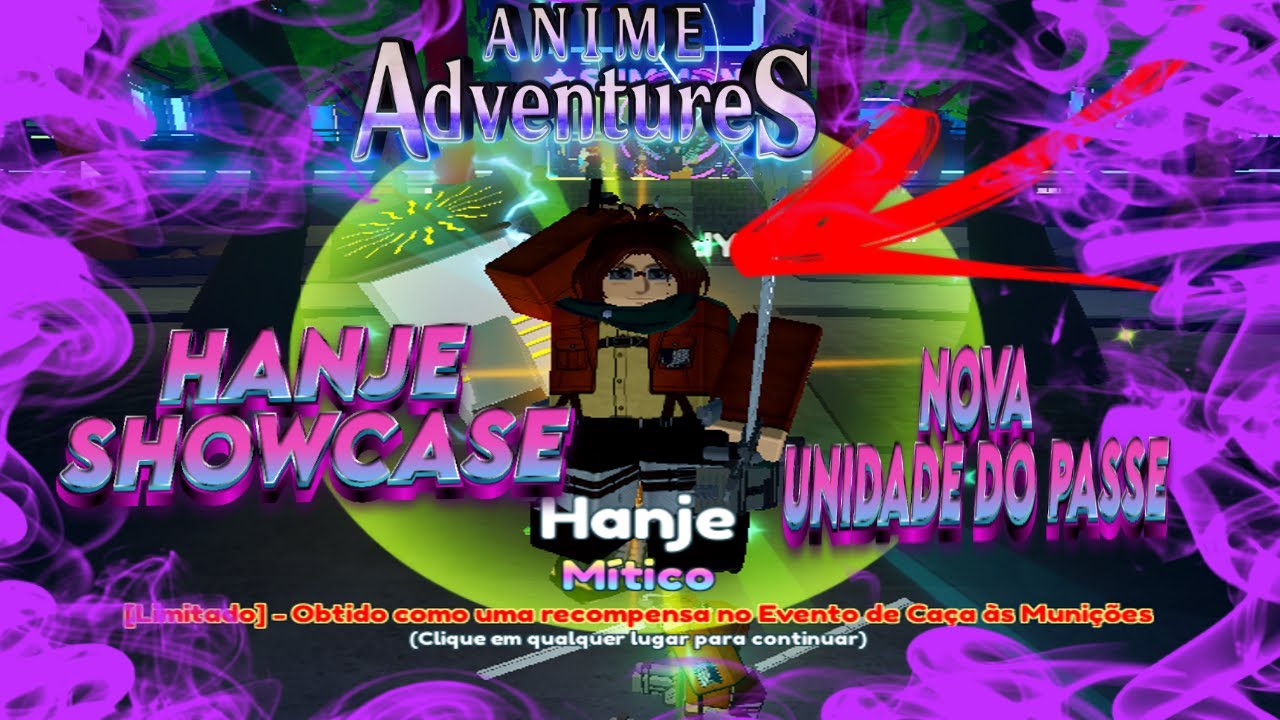 ShowCase Da Nova Unidade Do Passe Meta Bleed Hanje( Anime Adventures ...