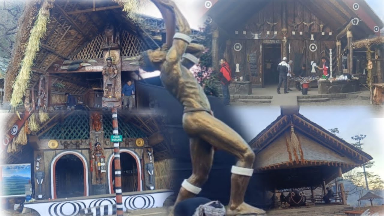Different Types Of Naga Morung For Hornbill Festival At Kisama ||Kohima ...