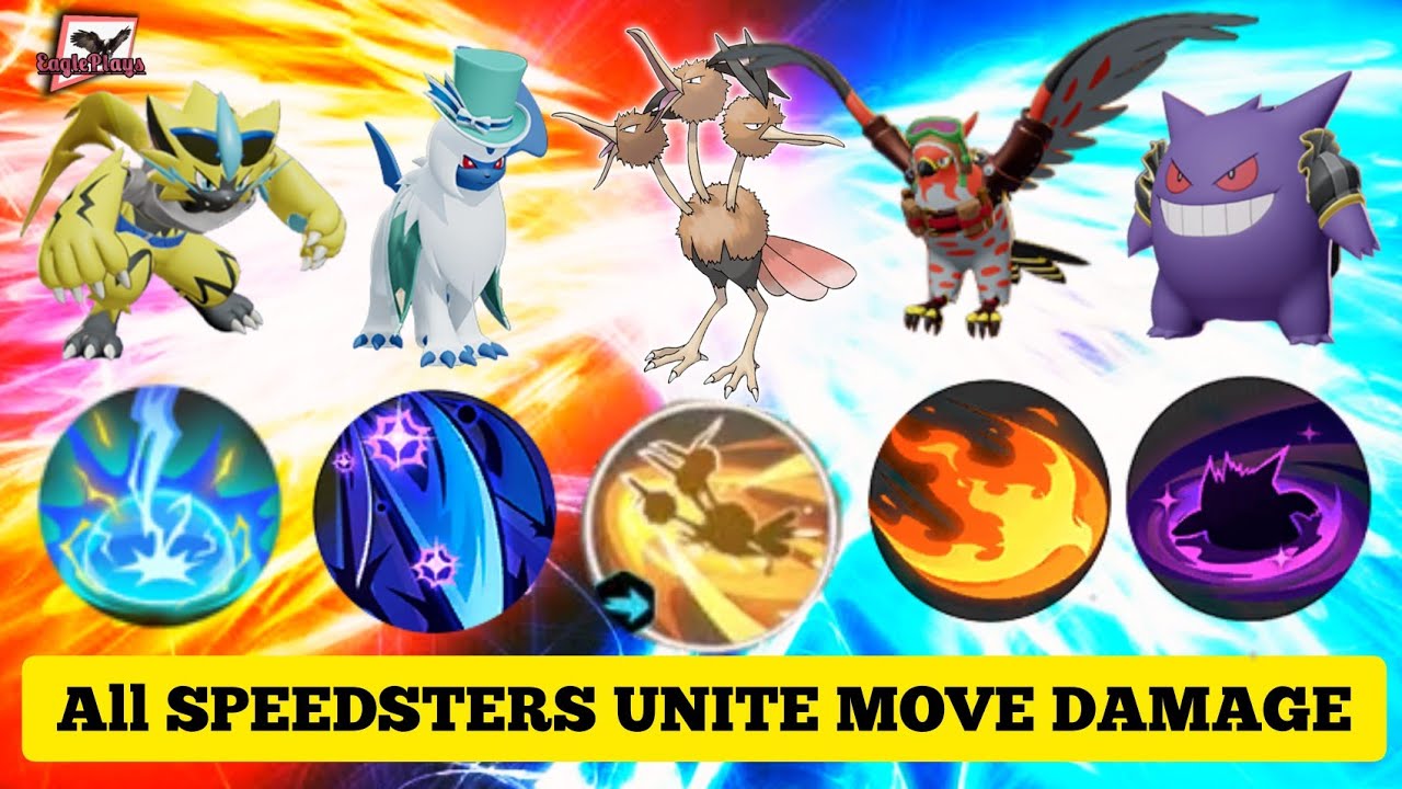 All Speedsters Unite Move Damage 🔥💫 - YouTube