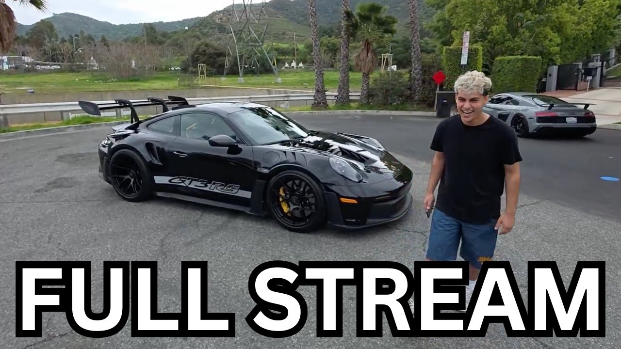 30 MAR - Stable Ronaldo Reveals $400,000 Porsche GT3RS FULL STREAM ...