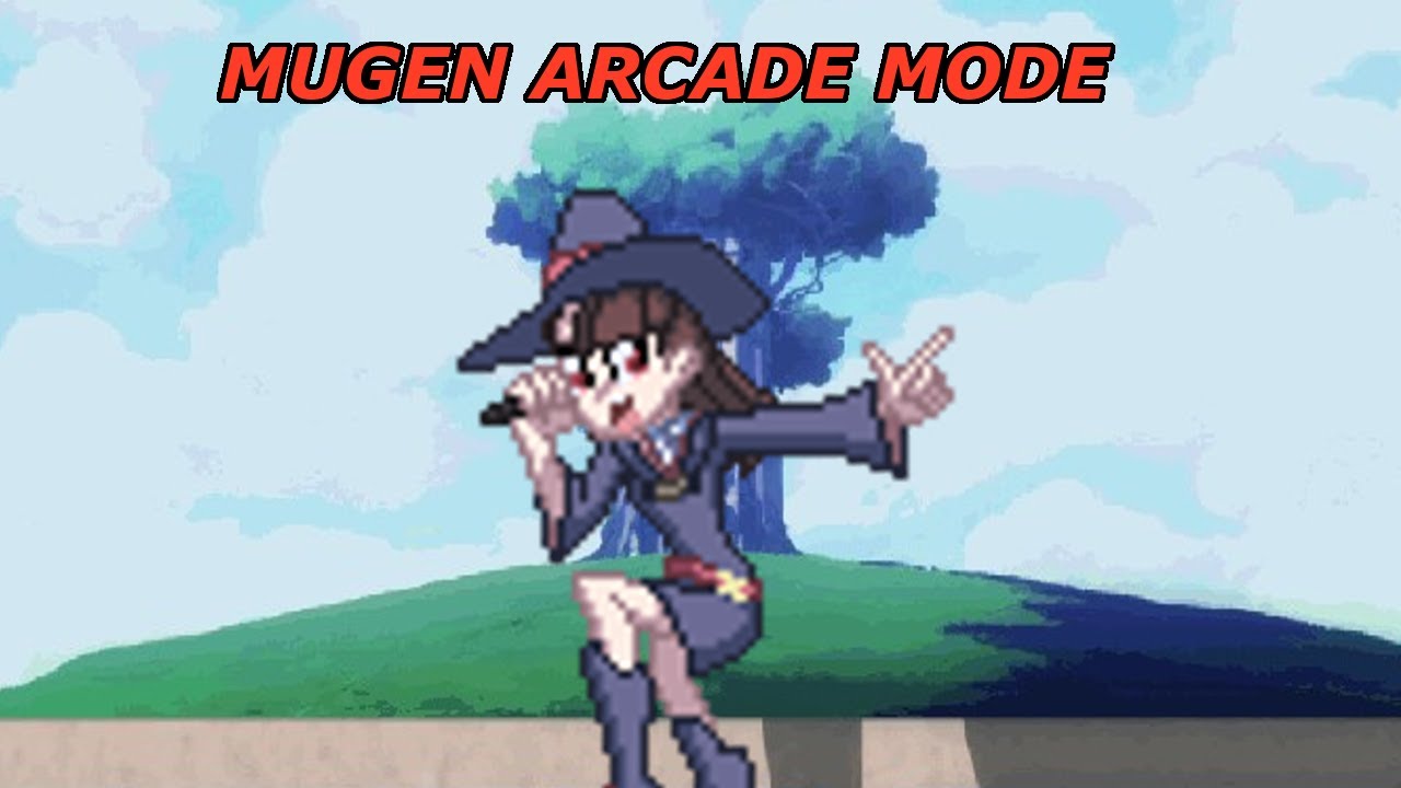 Mugen Arcade Mode with Atsuko Kagari (Akko) - YouTube