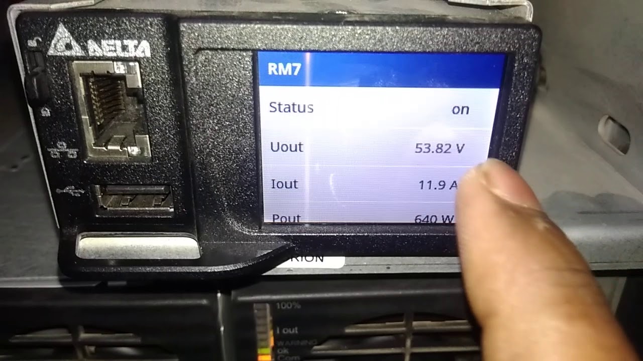 How Operate Touch Screen ORION controller of Delta SMPS | SMPS के टच ...