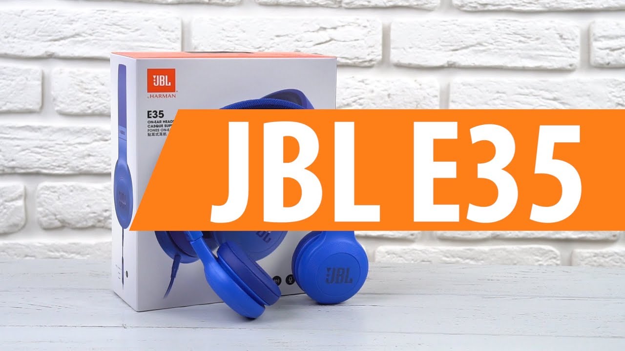 Распаковка JBL E35 / Unboxing JBL E35 - YouTube
