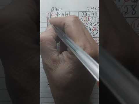 Tabela poderosa da lotofacil 2468 da vivi💕💕