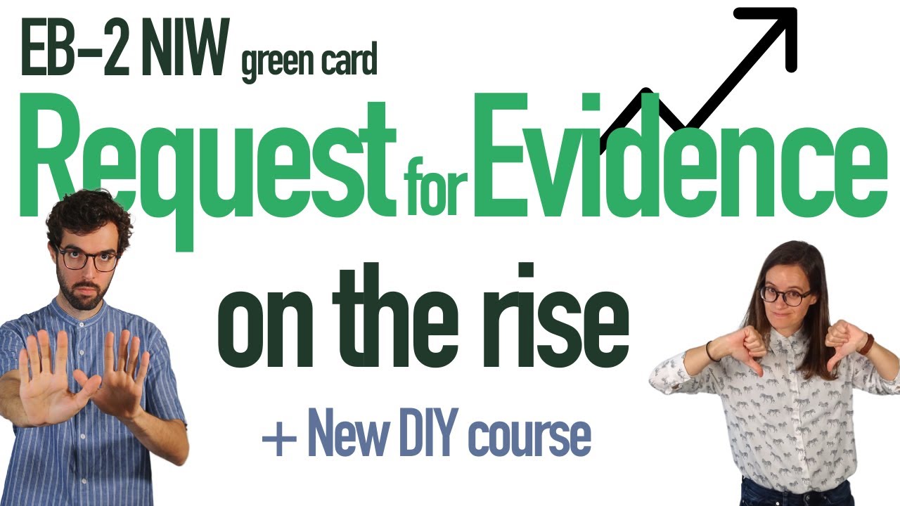 RFE increase EB2 NIW: how to deal with it - YouTube