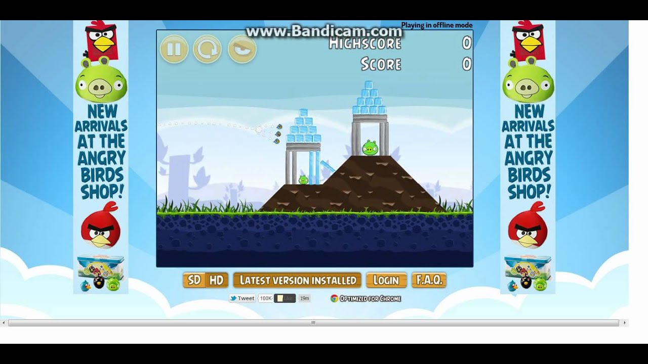 angry birds walkthrough 1-15 - YouTube