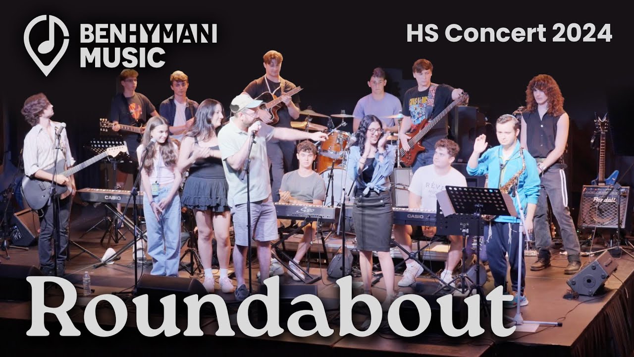 Roundabout - Ben Hyman Music HS Concert 2024 - YouTube