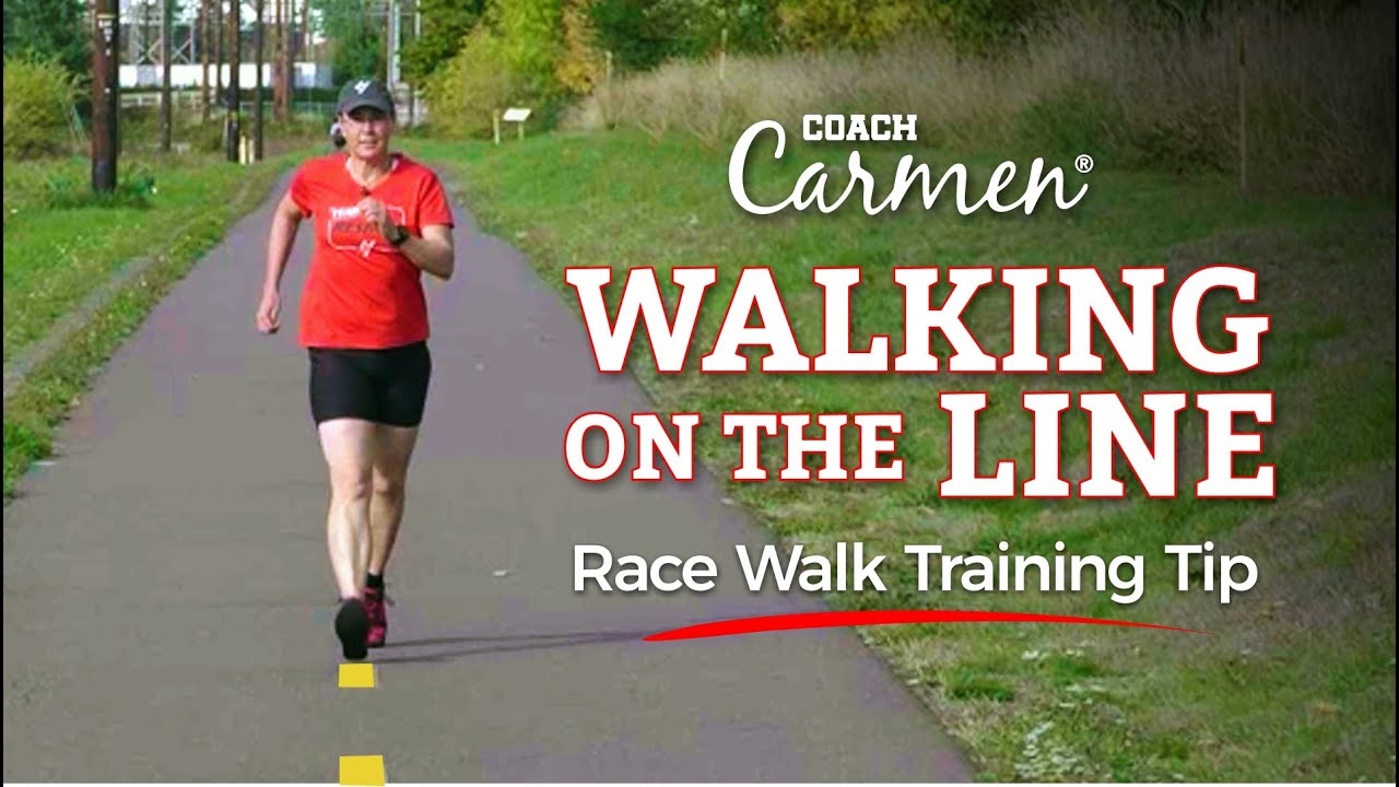 Walking on the Line to extend your stride - YouTube