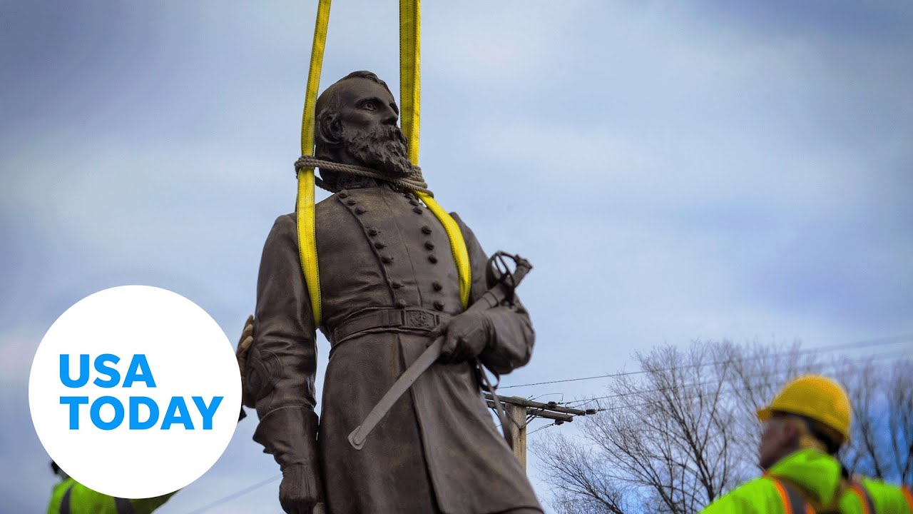 Last public Confederate statue, General A.P. Hill, removed from ...