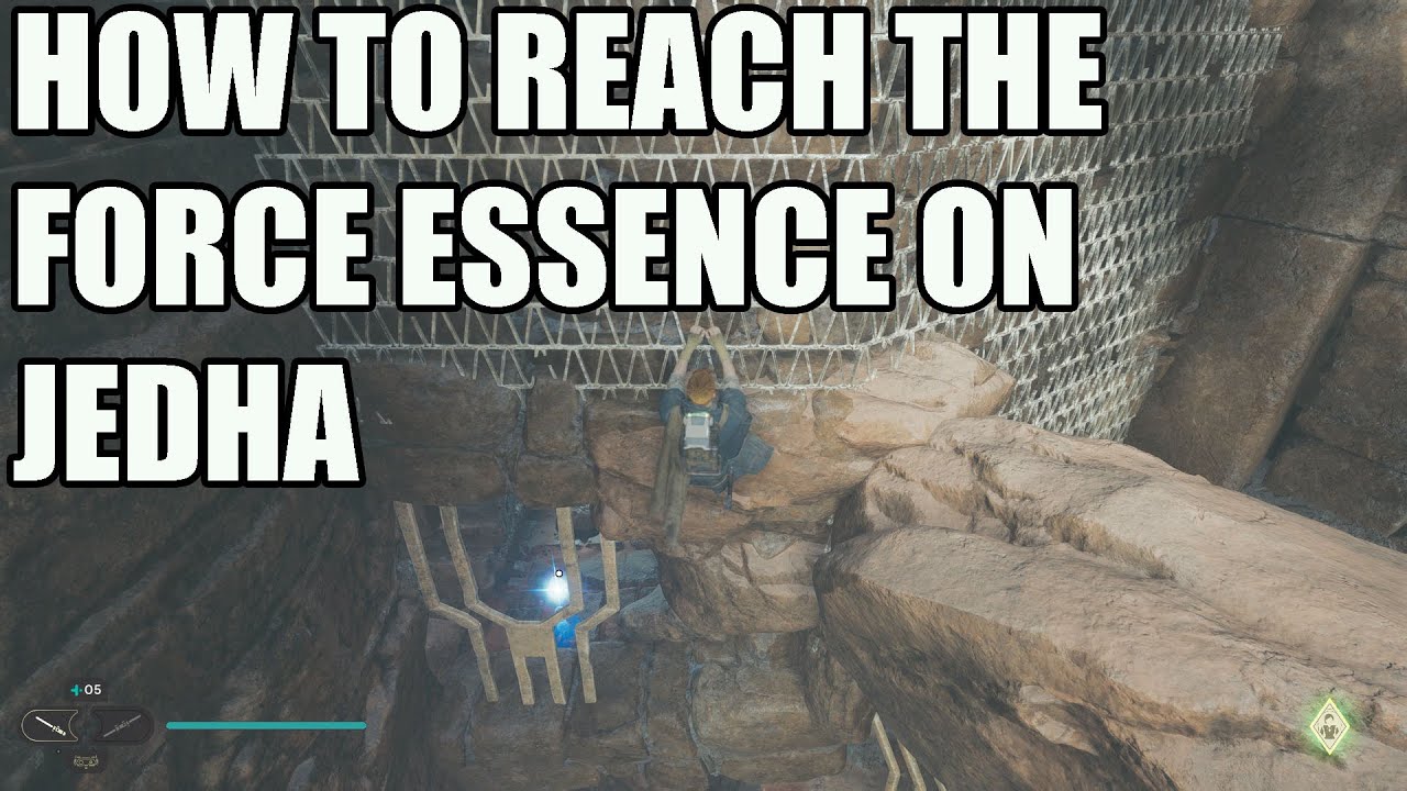 Jedi Survivor How to Reach the Force Essence on Jedha - YouTube