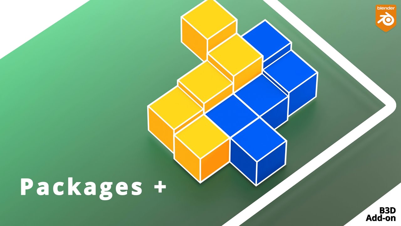 Packages Plus - Blender 3D add-on - YouTube