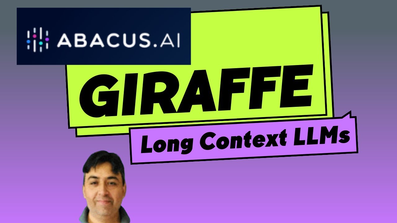 Abacus AI Giraffe – Long Context LLMs - YouTube