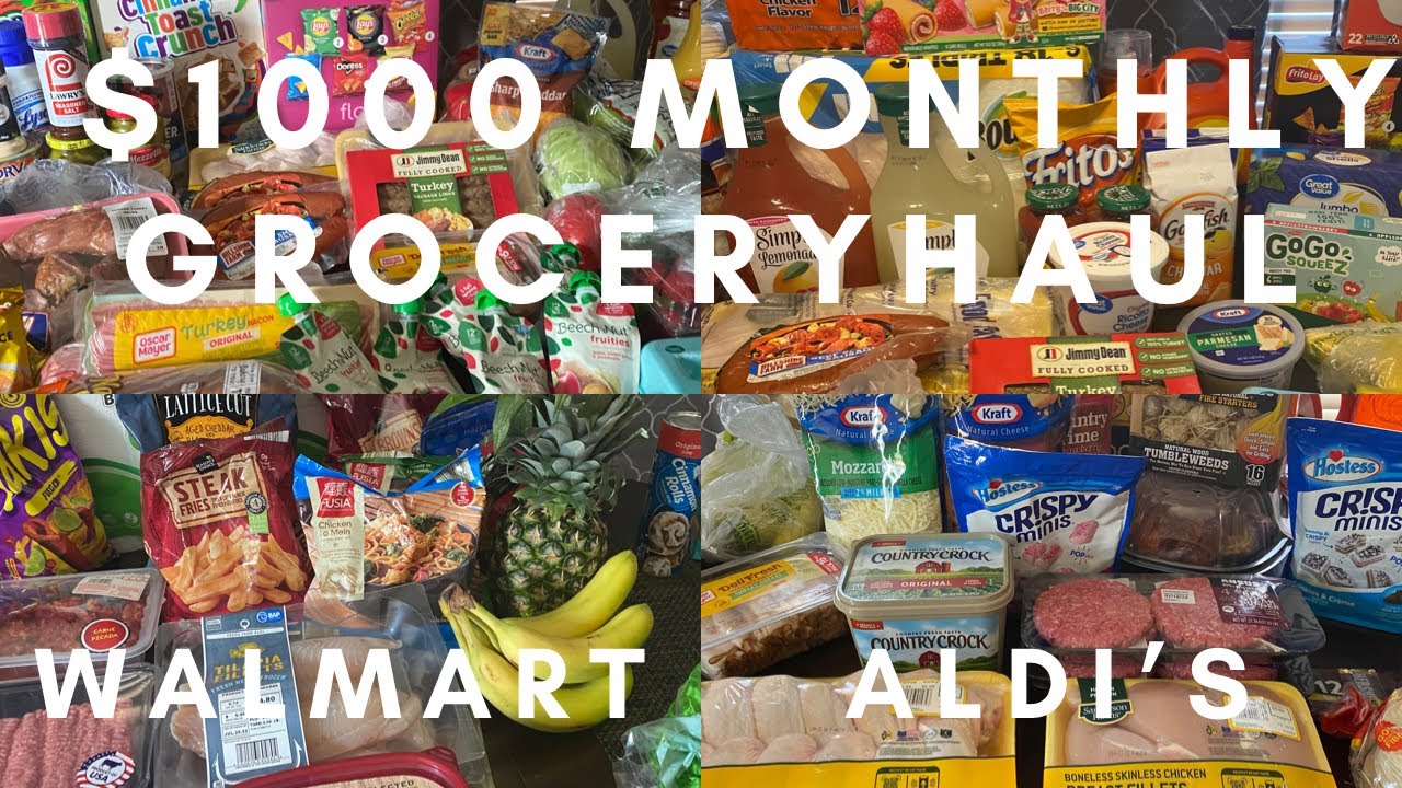 LABOR DAY WEEKEND COMPILATION GROCERY HAUL 2022 || WALMART • ALDI’S ...