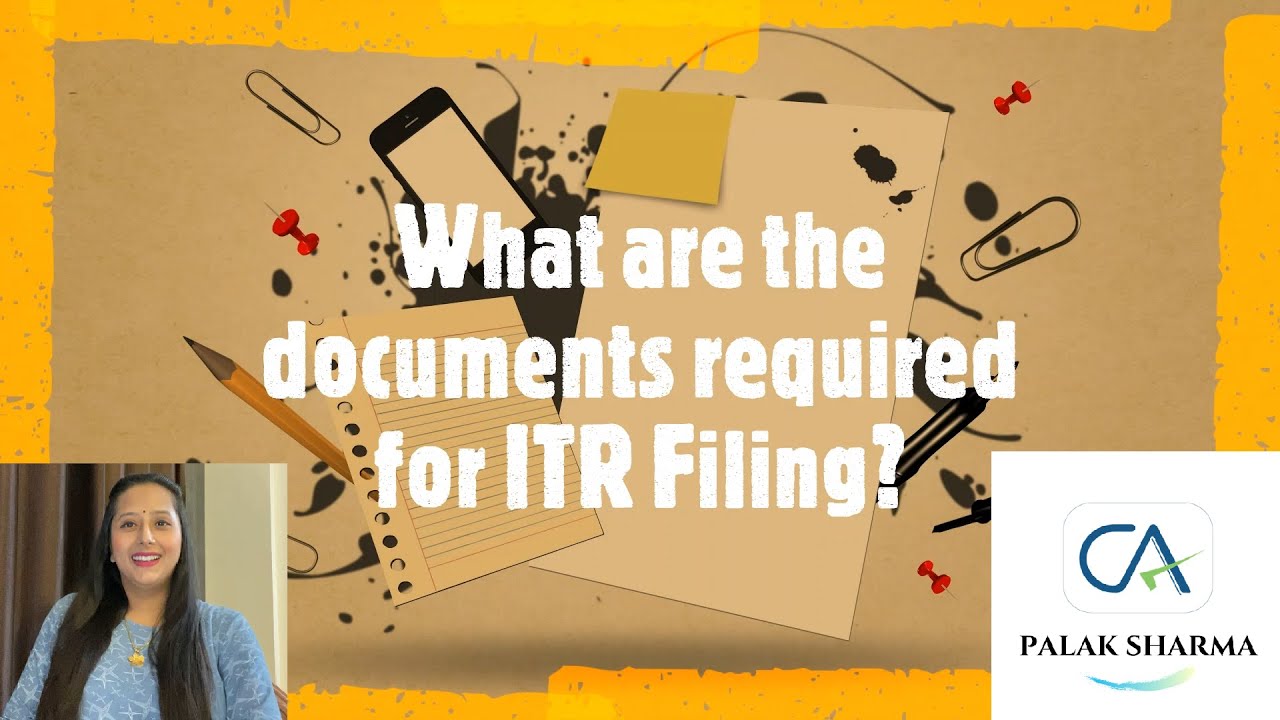 What are the documents required for ITR Filing? - YouTube