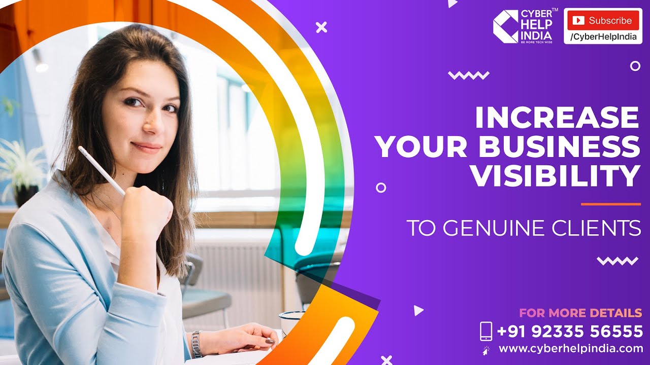 Increase your business visibility to genuine clients - YouTube