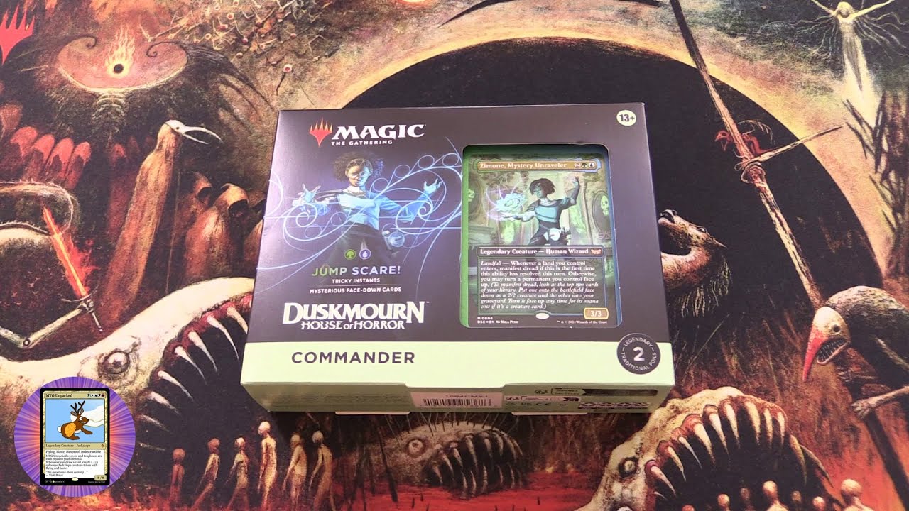 Duskmourn: House of Horror Commander Deck: Jump Scare! - YouTube