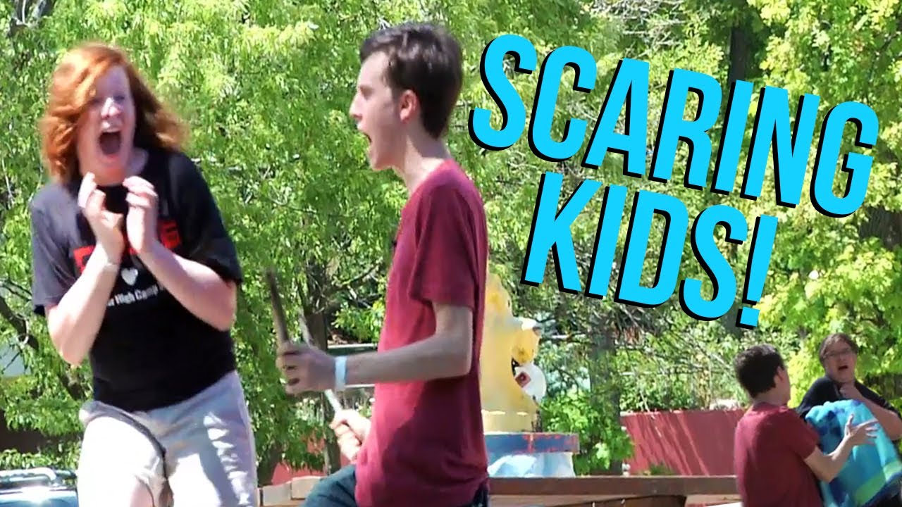 Scaring the Poop out of Kids - YouTube