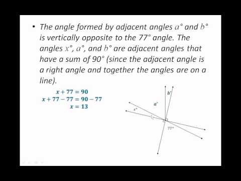 11 Angle Problems and Solving Equations Part 2 - YouTube