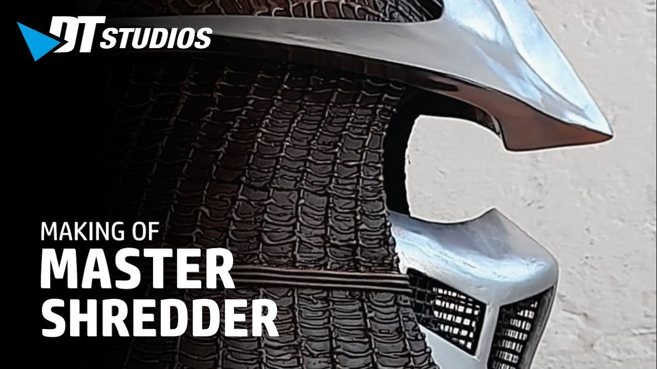 Master Shredder cosplay / making of - YouTube