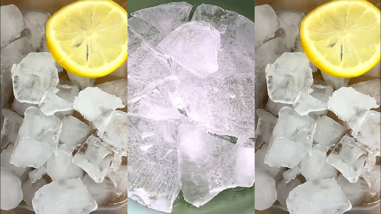 HARD ICE EATING / IGLOO ICE. ICE EATING - YouTube
