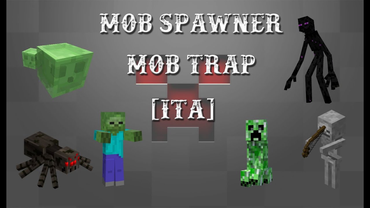Tutorial Mob Spawner/Mob Trap [ITA] 1.8 - YouTube