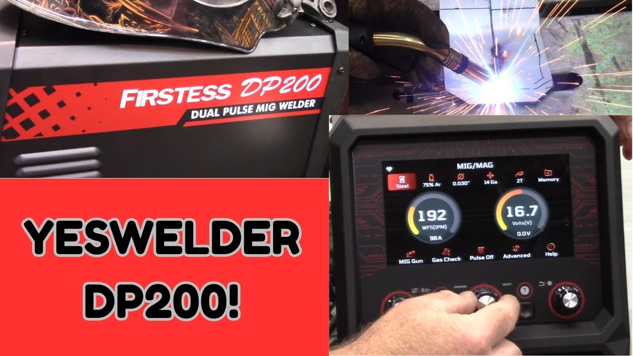 Yes welder DP200 unboxing and first test, #yeswelder #DP200 #unboxing # ...