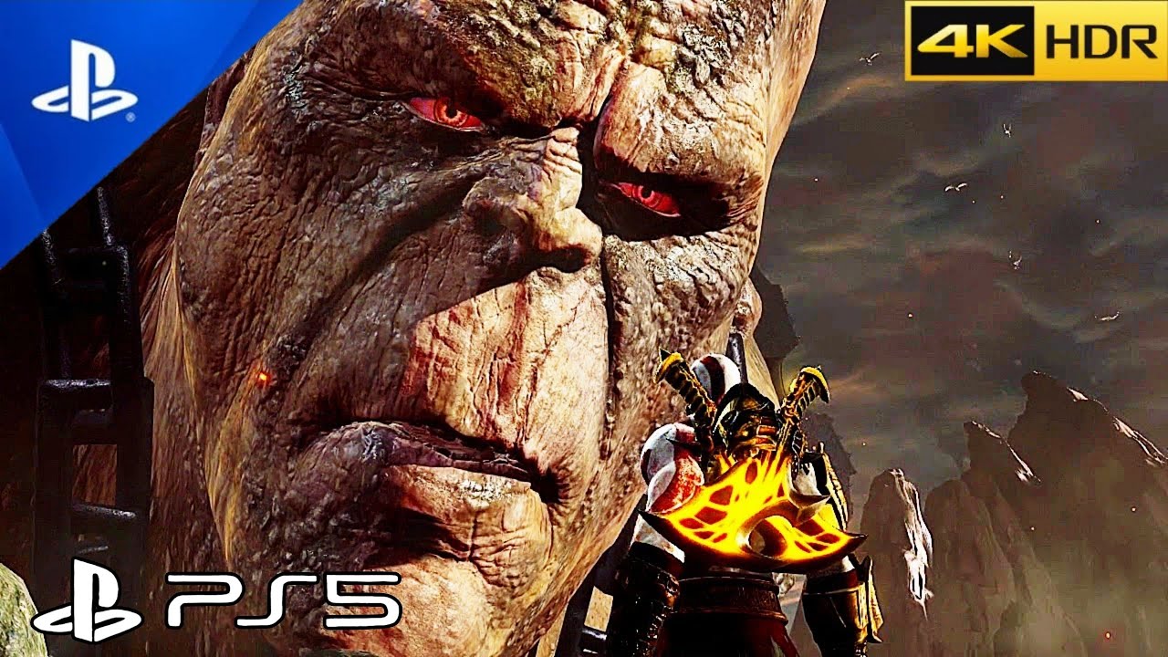 God of War 3 Remastered (PS5) - Kratos Vs. Cronos Boss Fight (4K 60FPS ...