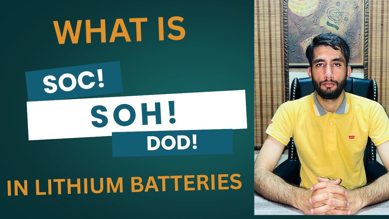 What is SOC, SOH, DOD in Lithium Battery | Off-Grid Guide - YouTube