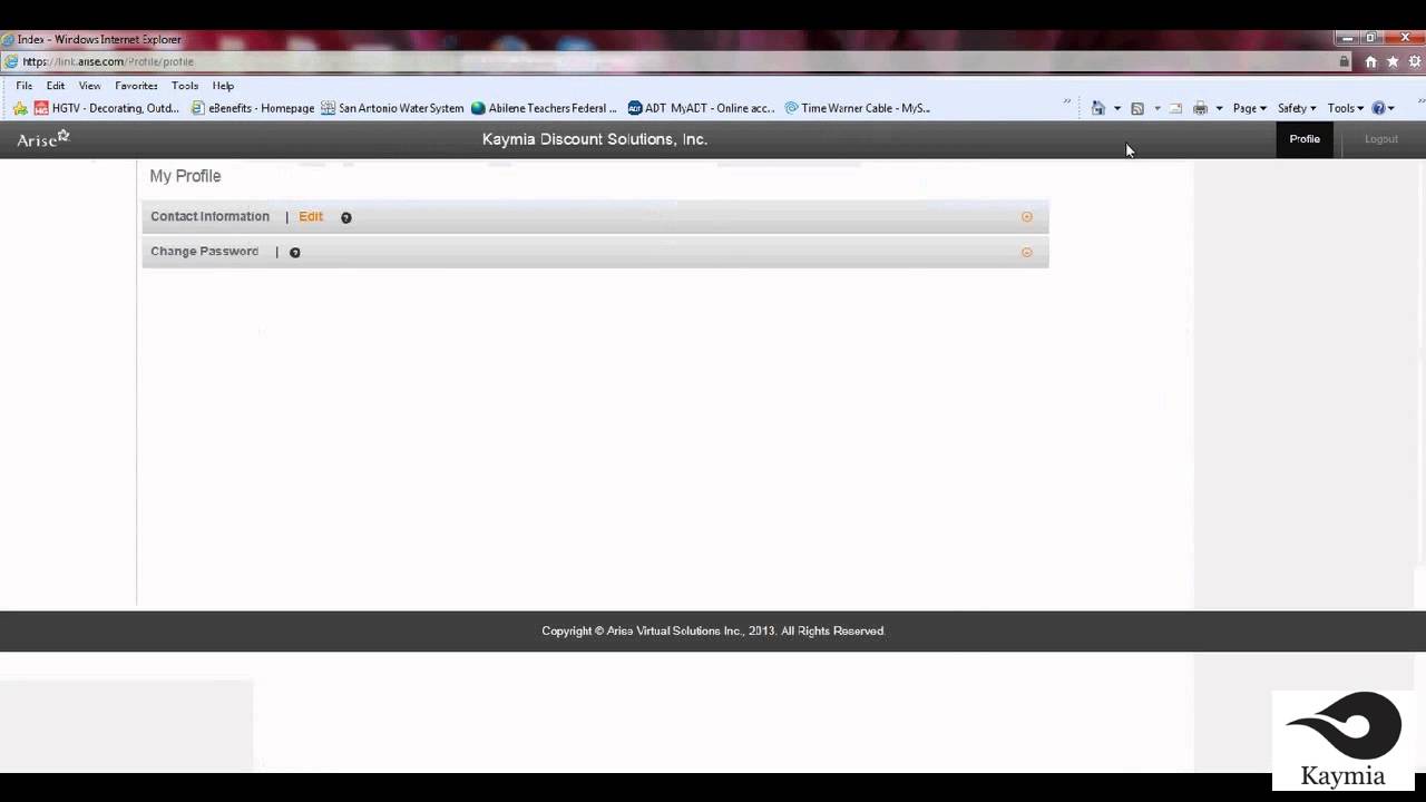 How to update your profile in the Arise portal - YouTube