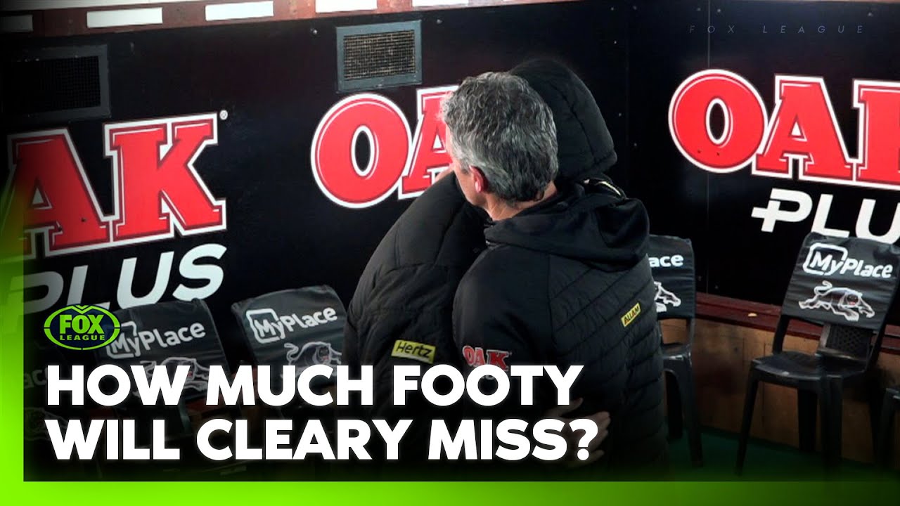 Ivan comforts Nathan Cleary in the sheds after 'devastating' injury I Fox League - YouTube