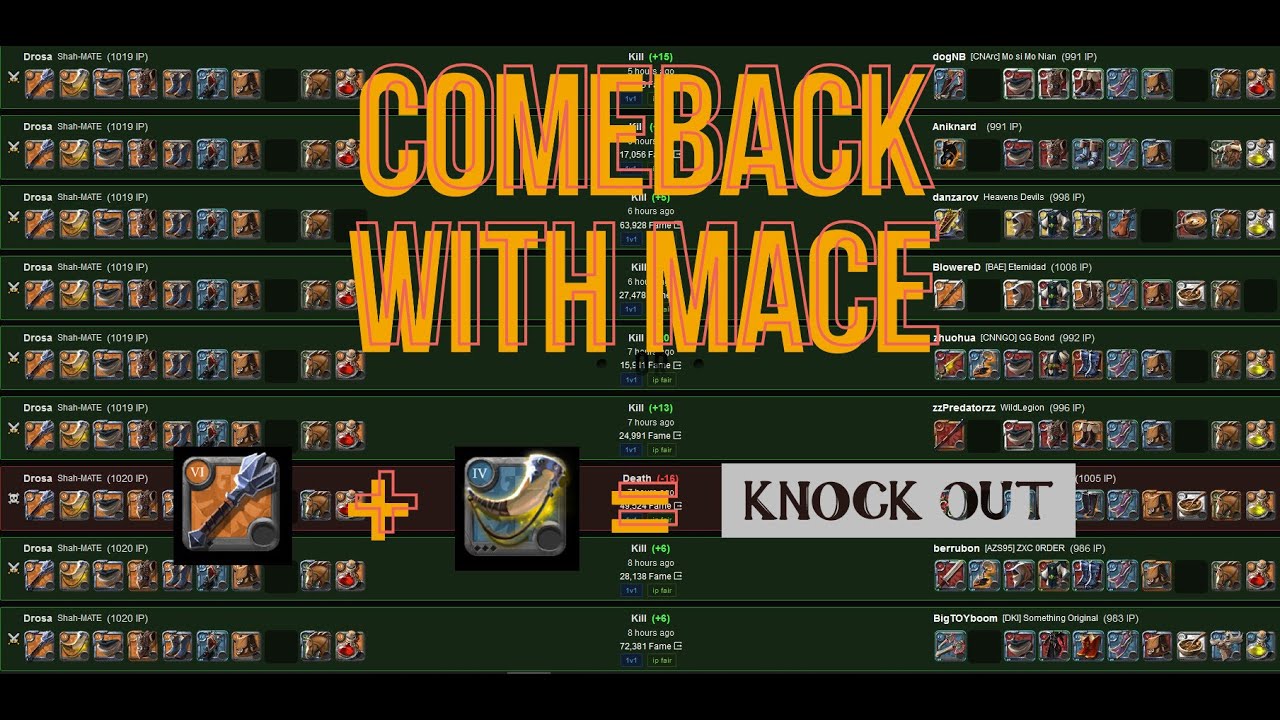 META WEAPON MACE IS BACK ! | Albion Online | Corrupted Dungeon - YouTube