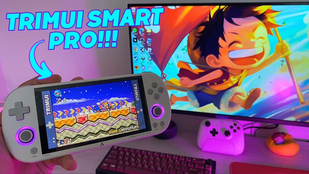 TRIMUI SMART PRO: MELHOR OPCAO DE PORTATIL ATUALMENTE!!! - UNBOXING E ...