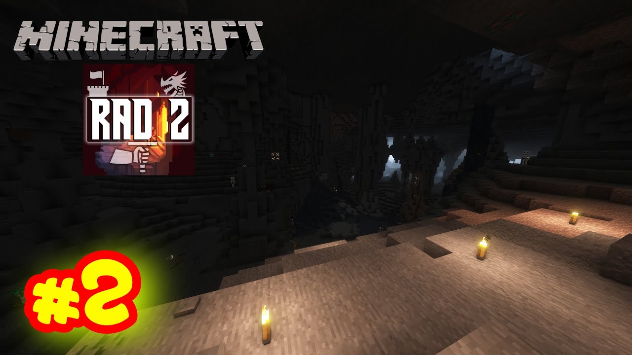 CUEVAS MUY PELIGROSAS Y MAS AVENTURAS - RAD2 EP 2 Serie de minecraft con mods - YouTube