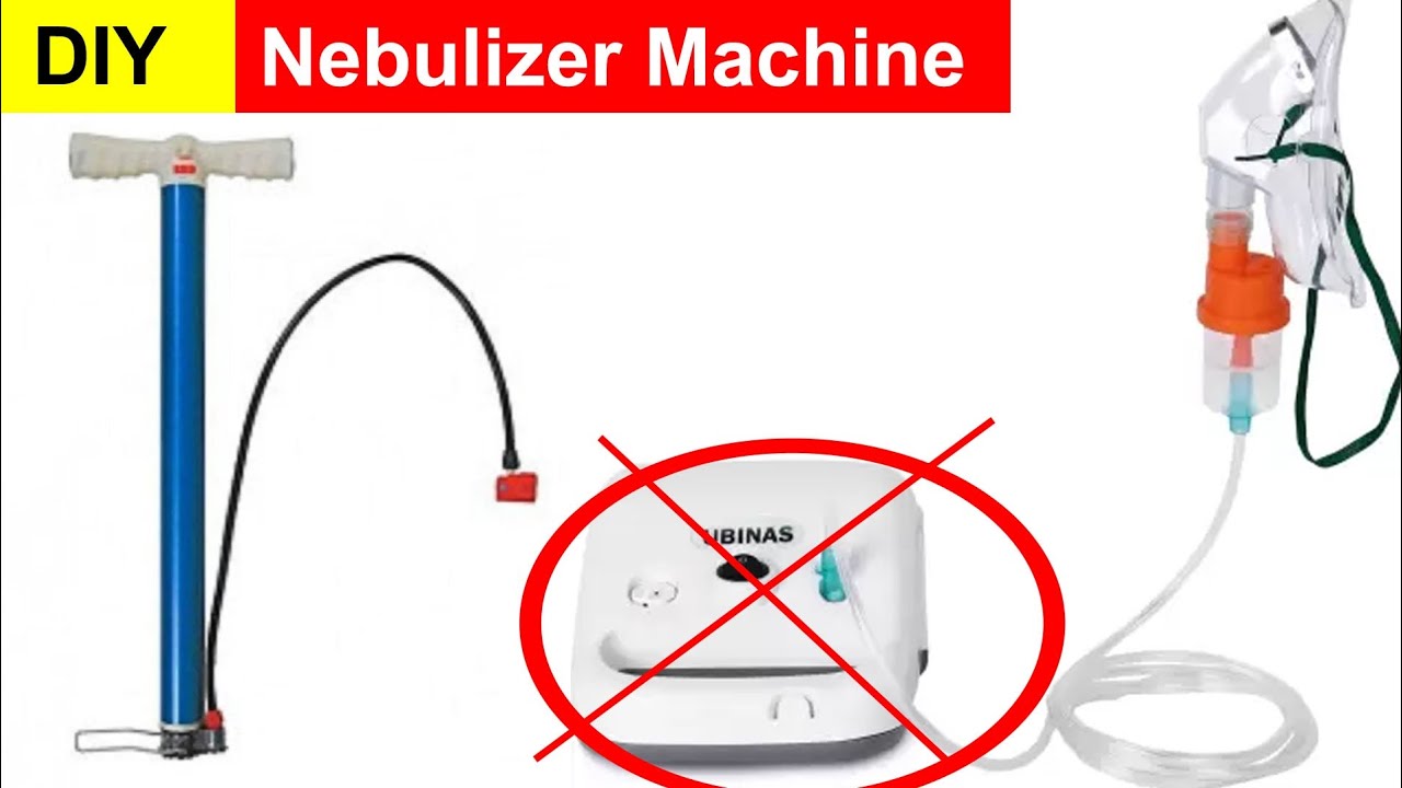 How to Make Nebulizer Machine at home, DIY Nebulizer Machine - YouTube