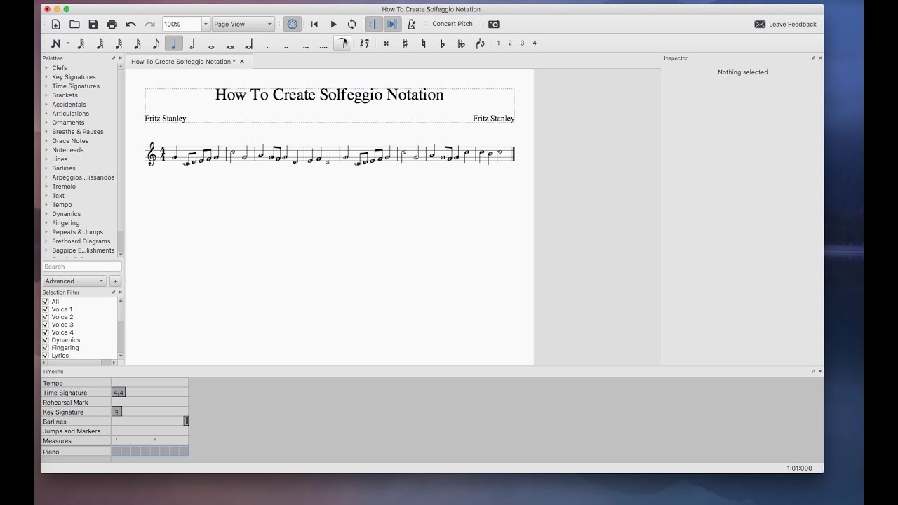 Musescore 3: How To Create Solfeggio Notation - YouTube