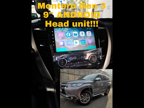 HOW TO INSTALL MONTERO GEN 3 ANDROID HEAD UNIT? #montero - YouTube