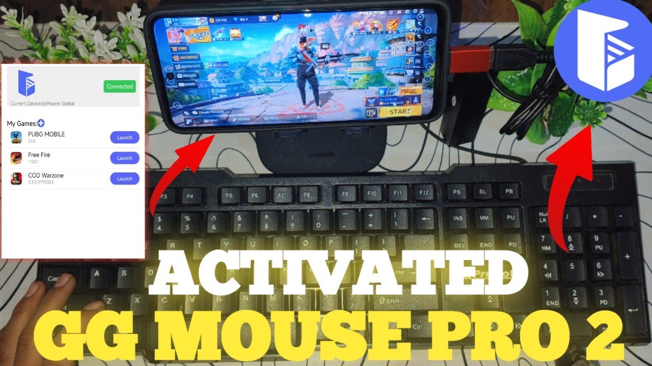 How To Activate GG Mouse Pro 2 With Single Mobile 📱||GG Mouse Pro 2 ...