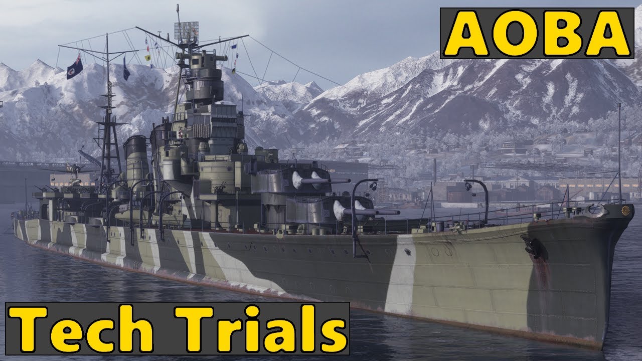 Aoba - Japanese Heavy Cruiser | World of Warships - YouTube