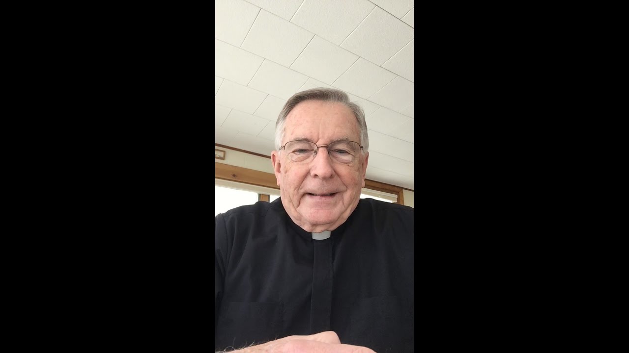 Msgr Rebeck Shares some thoughts on the Pandemic - YouTube