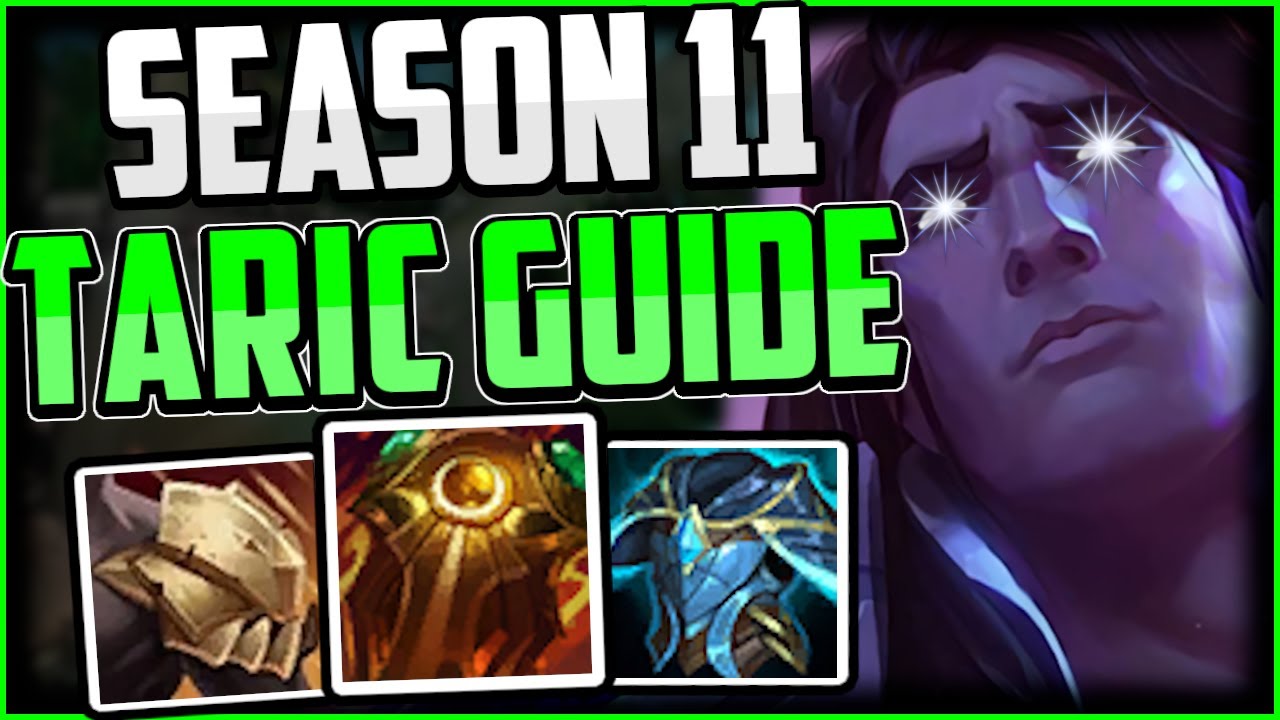 MANLY TARIC JUNGLE CARRY GUIDE SEASON 11 | Taric Jungle Commentary ...