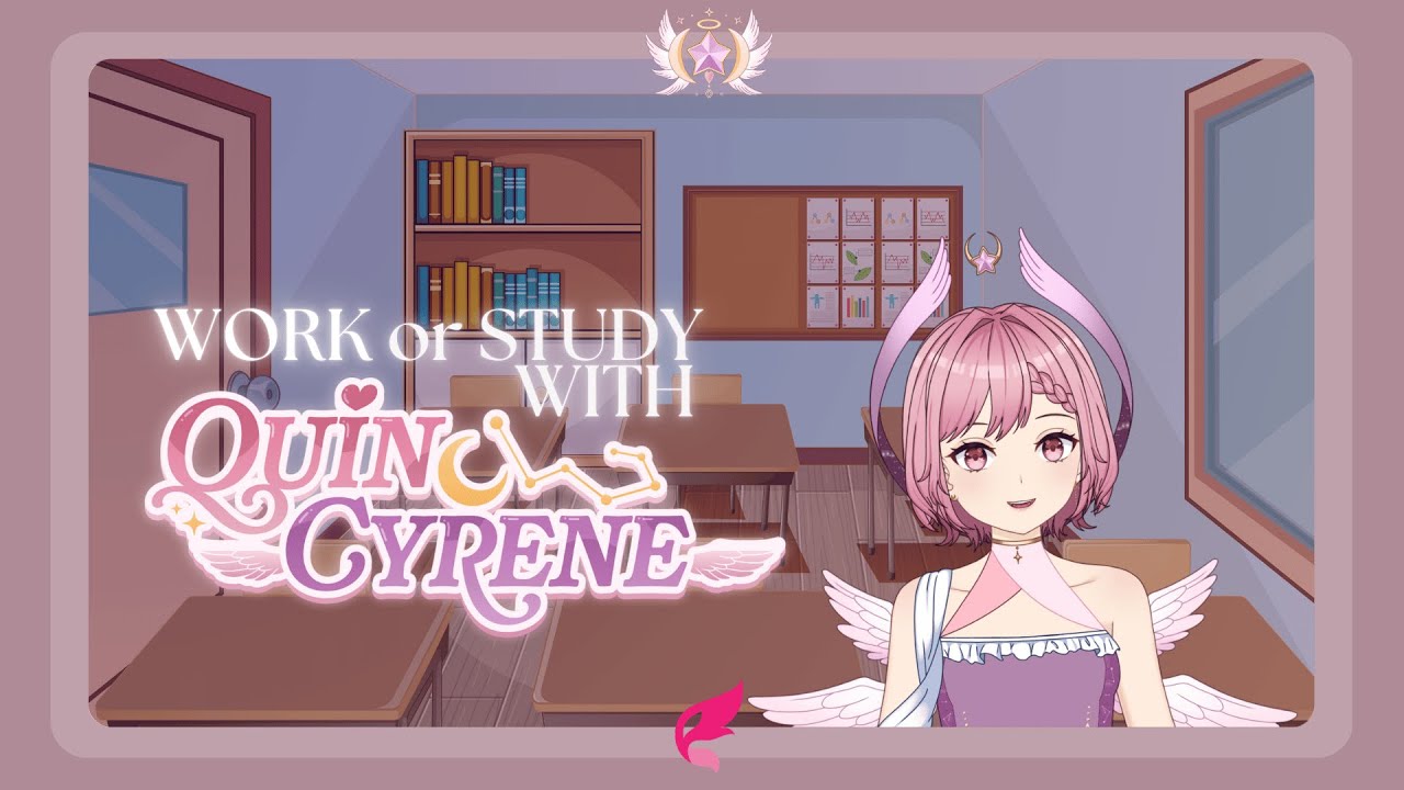 【Work/Study with Me】 And for this week: more work! 【Quin Cyrene - Pixie ...
