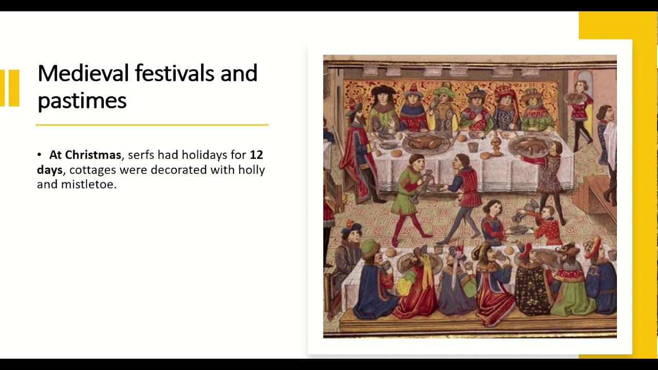 Junior Cycle history: medieval pastimes - YouTube