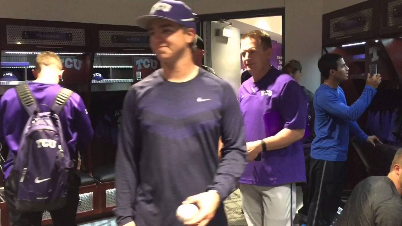 TCU baseball sees new locker room - YouTube