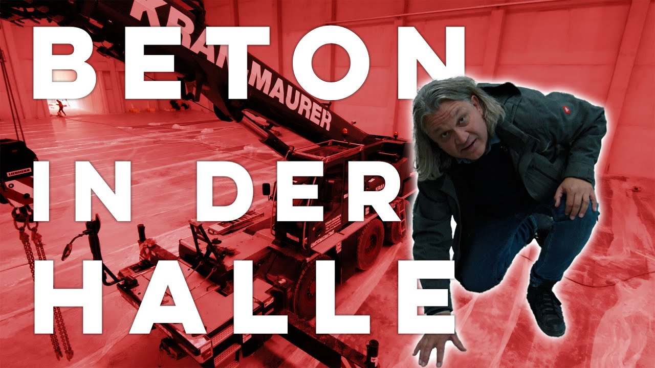 Was eine Halle - Teil 2 - Betonierung | PETER BAUT - YouTube