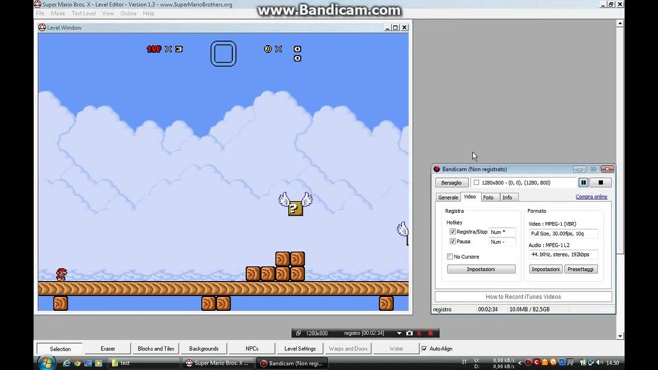 SMBX 1.3 Trick How to make a Flying Blocks! - HD - YouTube