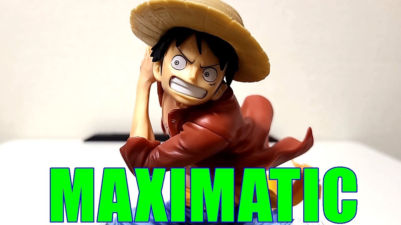 One Piece Monkey D Luffy Figure MAXIMATIC Unboxing - YouTube