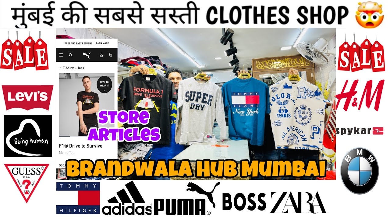 Branded clothes in cheap price | 100% Original Articles | 90% To 95% ...